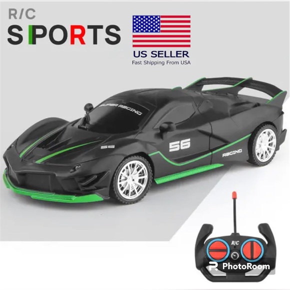 Remote Control Car | Toys | 18 Rc Car Led Light 24g Radio Remote ...